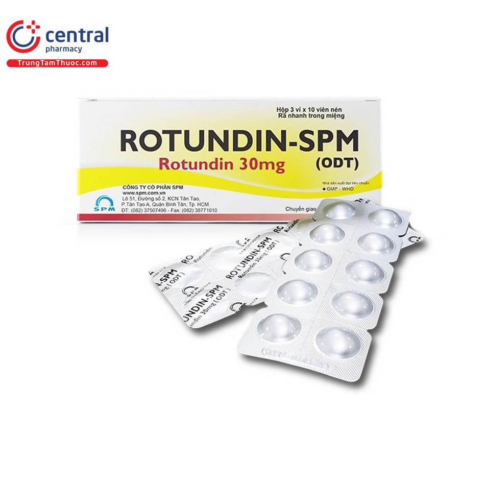 Thuốc Rotundin-SPM 30mg điều trị mất ngủ và rối loạn lo âu