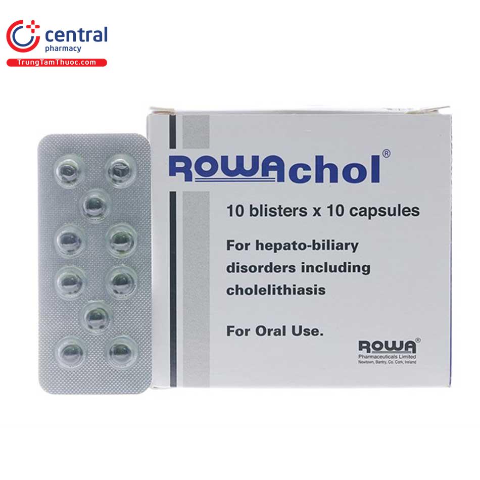 Thuốc Rowachol: Chỉ định, liều dùng và lưu ý khi sử dụng