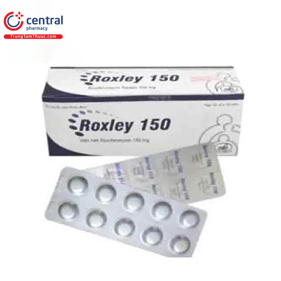[CHÍNH HÃNG] Thuốc Roxley 150 trị nhiễm trùng hô hấp, da và mô mềm
