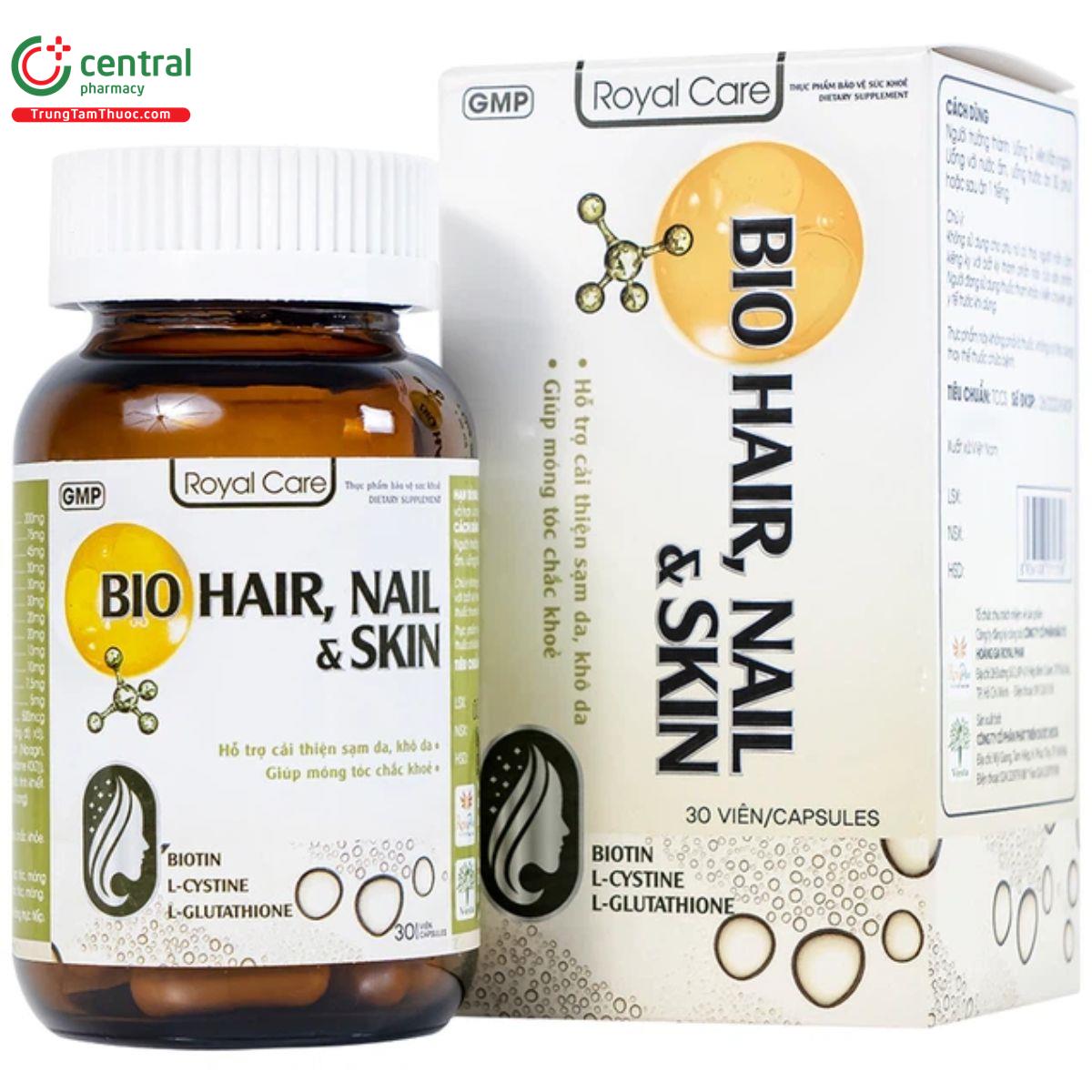 Thuốc Royal Care Bio Hair, Nail & Skin - Giúp làm đẹp da và tóc