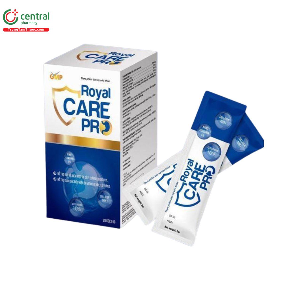 Thuốc Royal Care Pro - Bảo vệ niêm mạc dạ dày, giảm acid dịch vị