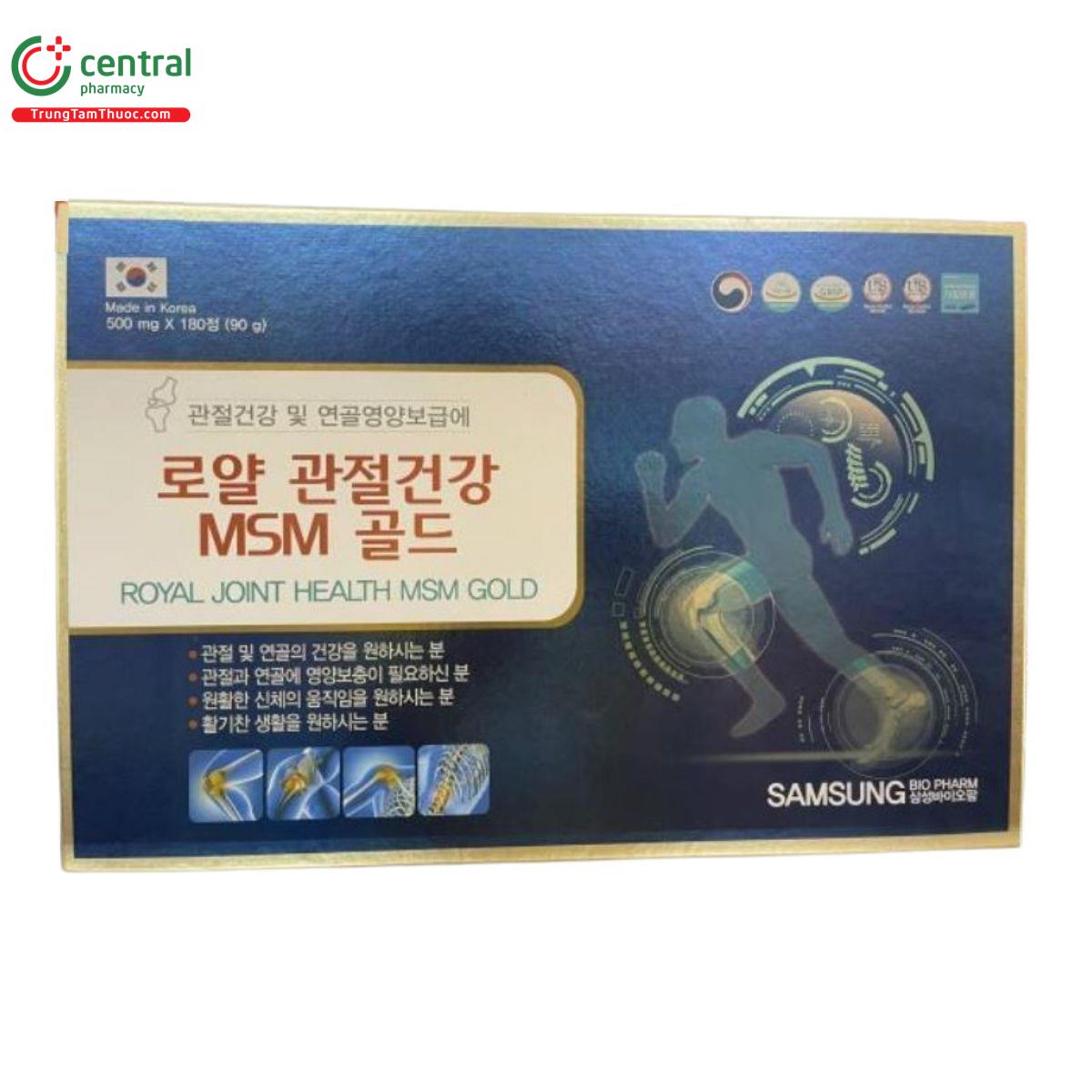 Thuốc Royal Joint Health Msm Gold - Bổ sung dưỡng chất cho sụn khớp