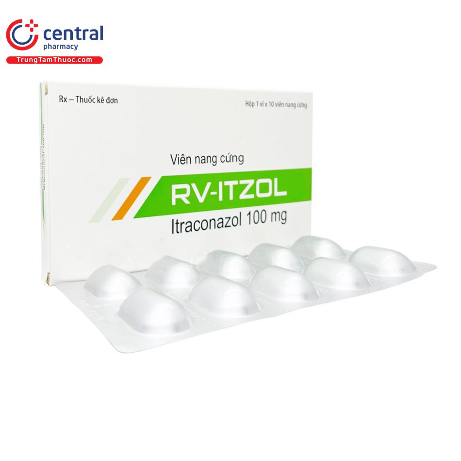 [CHÍNH HÃNG] Thuốc RV-Itzol - trị ký sinh trùng, kháng nấm