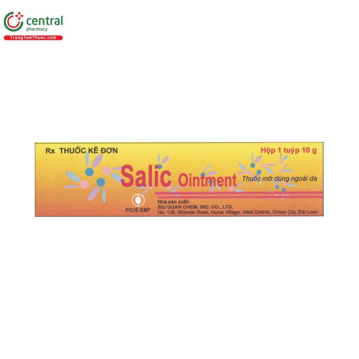 Thuốc Salic Ointment điều trị các bệnh da dày sừng đáp ứng với ...