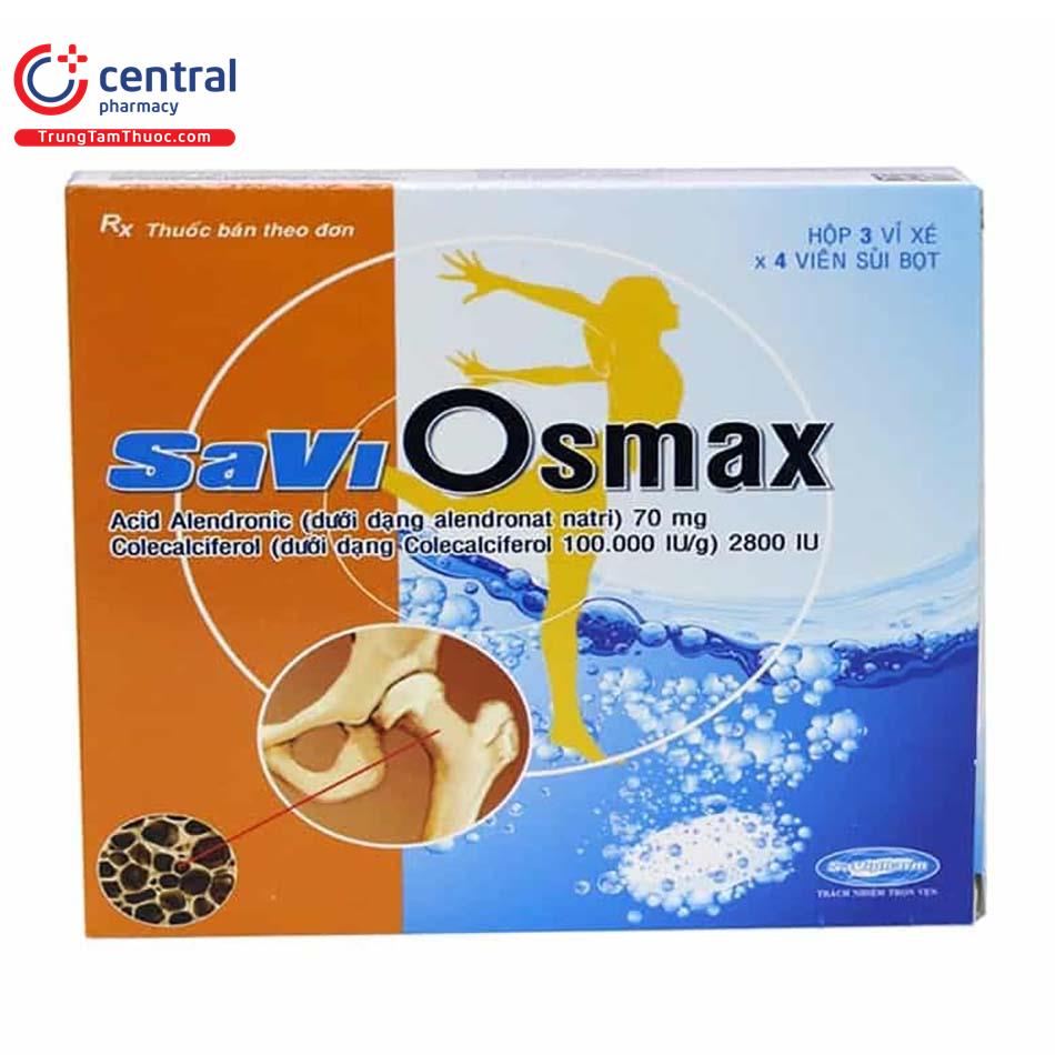 Thuốc SaVi Osmax - Thuốc điều trị và dự phòng loãng xương