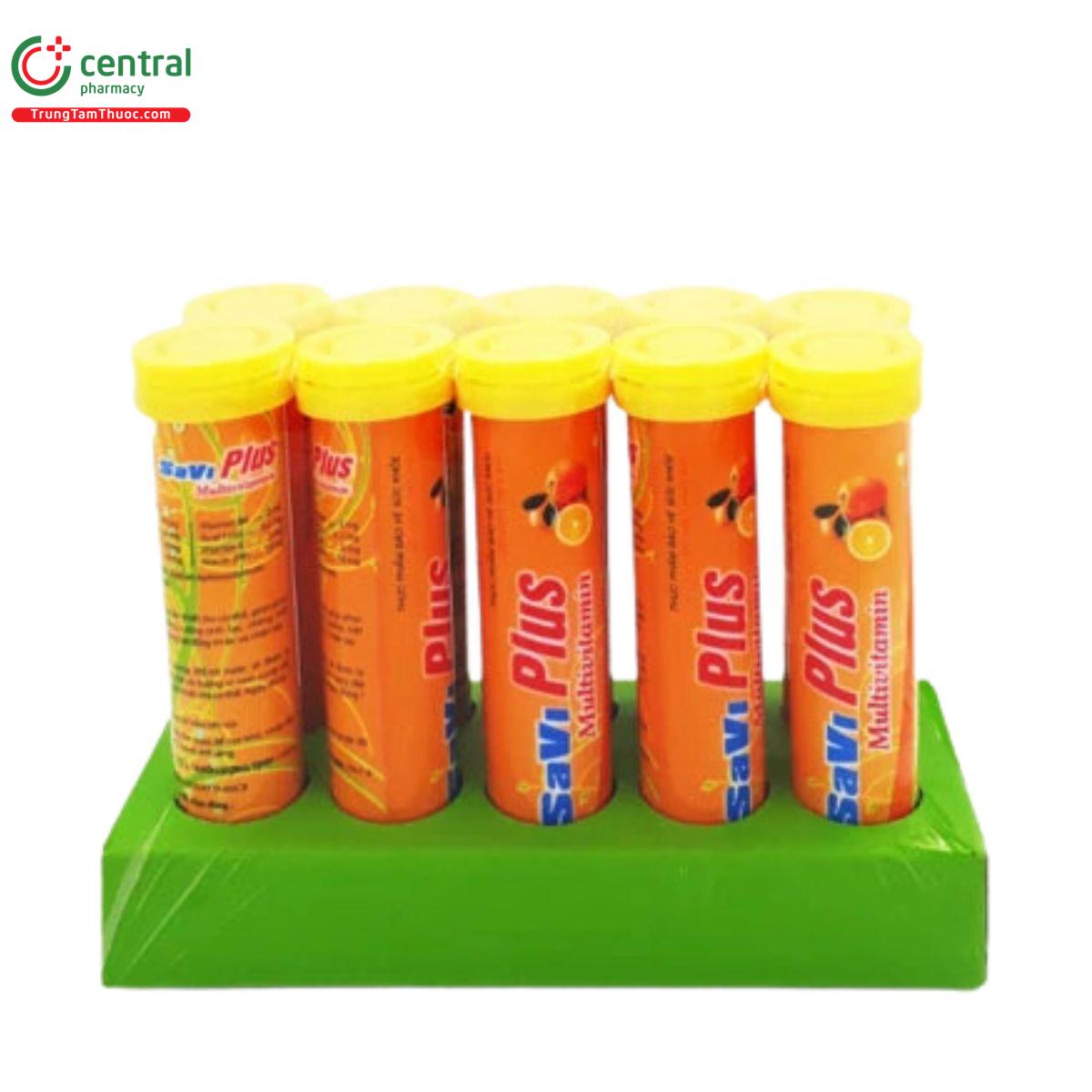 Viên sủi Savi Plus Multivitamin - Bổ sung vitamin cho cơ thể