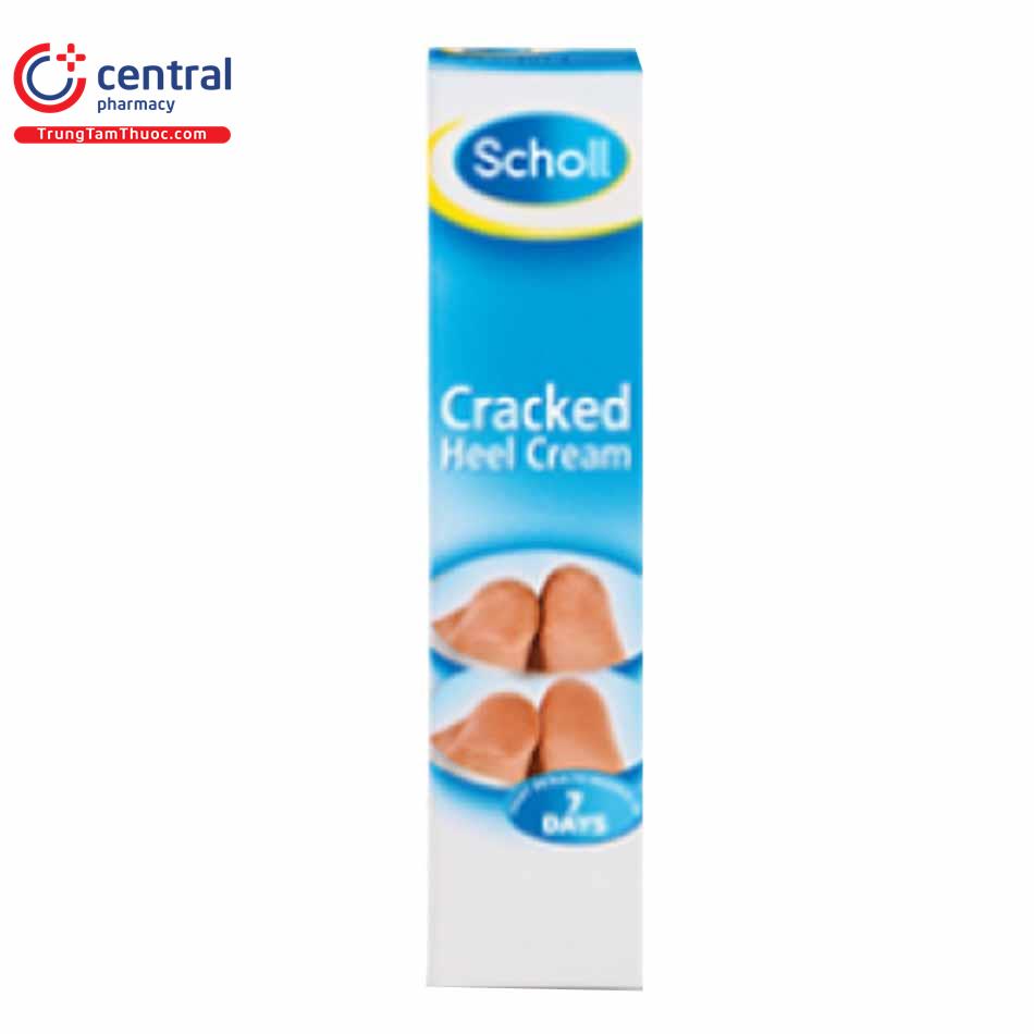 [CHÍNH HÃNG] Kem nẻ Scholl Cracked Heel Cream 25ml: Trị nứt gót chân