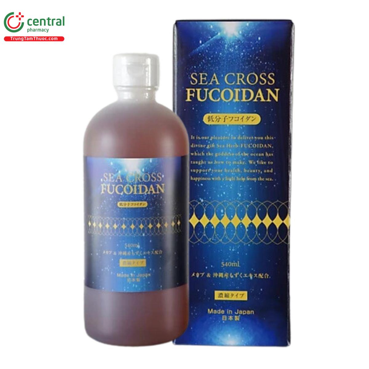 Thuốc Sea Cross Fucoidan Drink chống oxy hóa, hỗ trợ điều trị ung thư