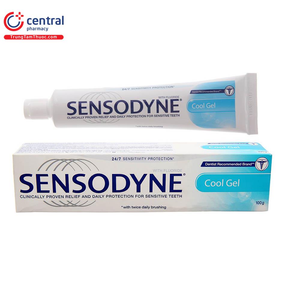Kem đánh răng Sensodyne Cool Gel 100g: Xua tan nỗi lo ê buốt răng