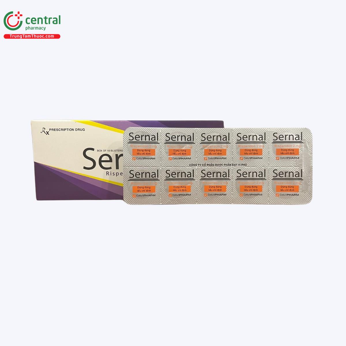 Thuốc Sernal 2mg điều trị bệnh tâm thần phân liệt: liều dùng, lưu ý