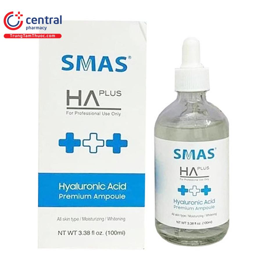 [CHÍNH HÃNG] Serum Smas HA Plus: Cấp ẩm, phục hồi da hiệu quả