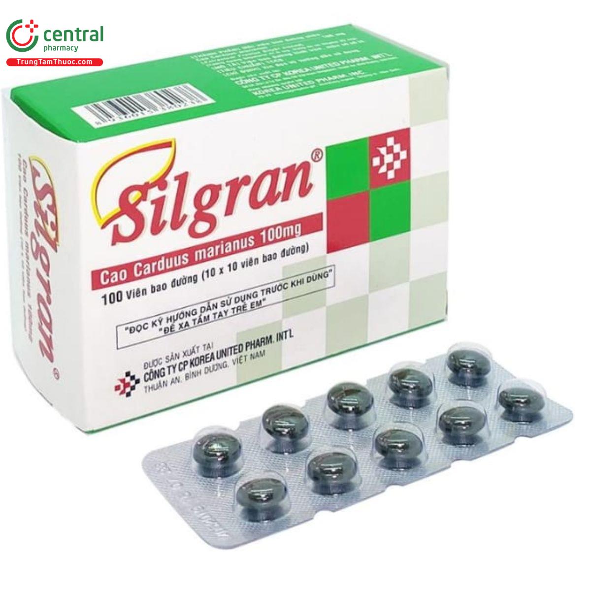Thuốc Silgran 100mg - Điều trị nhiễm độc gan, viêm gan mãn tính
