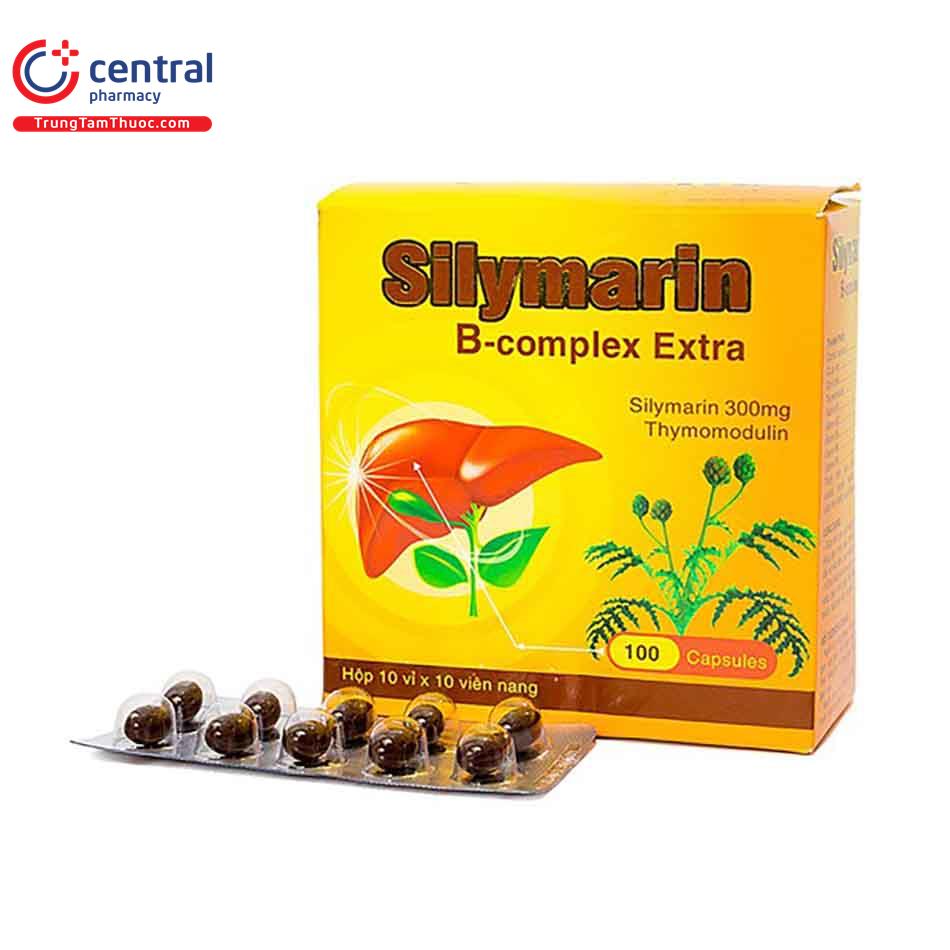 [CHÍNH HÃNG] Silymarin B-Complex Extra trị rối loạn chức năng gan