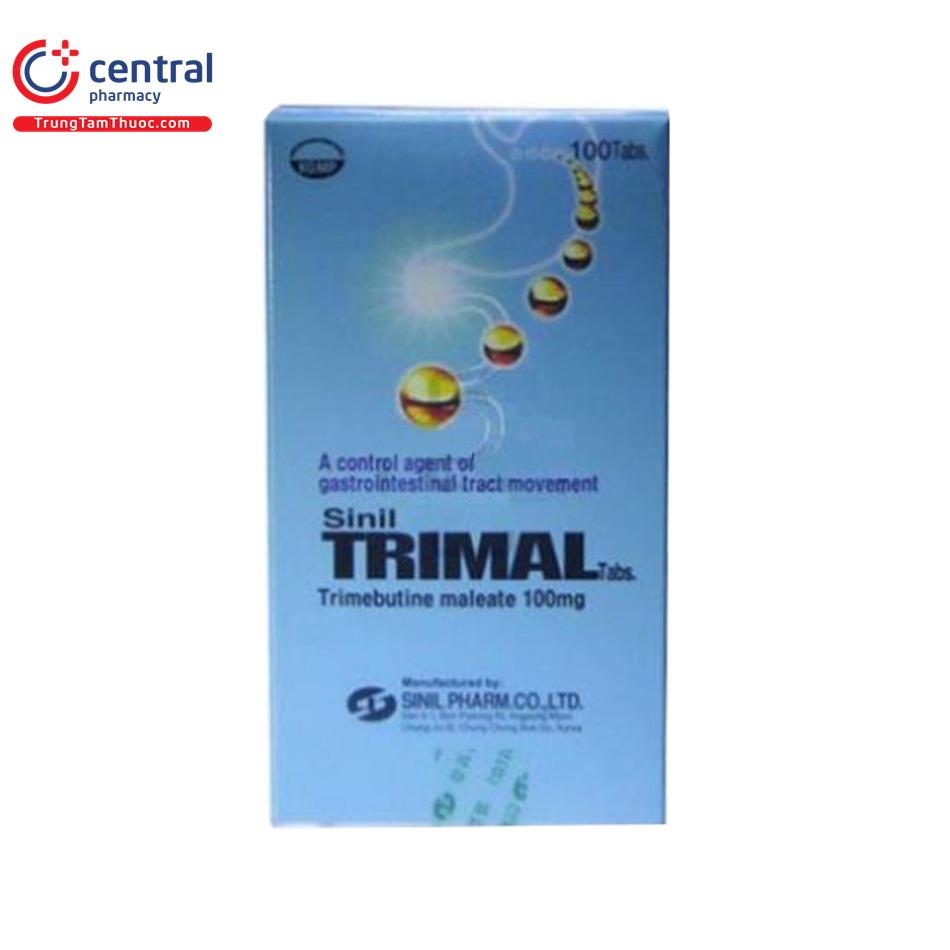 Thuốc Sinil Trimal Tabs.: Chỉ định, liều dùng, giá bán