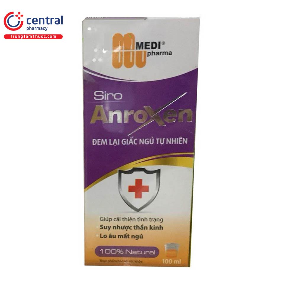 [CHÍNH HÃNG] Siro Anroxen - Cải thiện lo âu, mất ngủ
