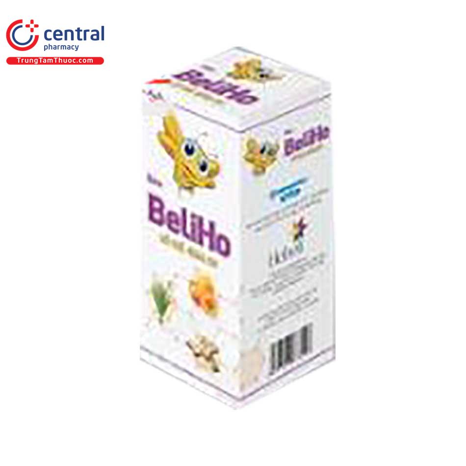 Siro BeliHo điều trị ho gió, ho có đờm, ho khan, đau rát cổ họng