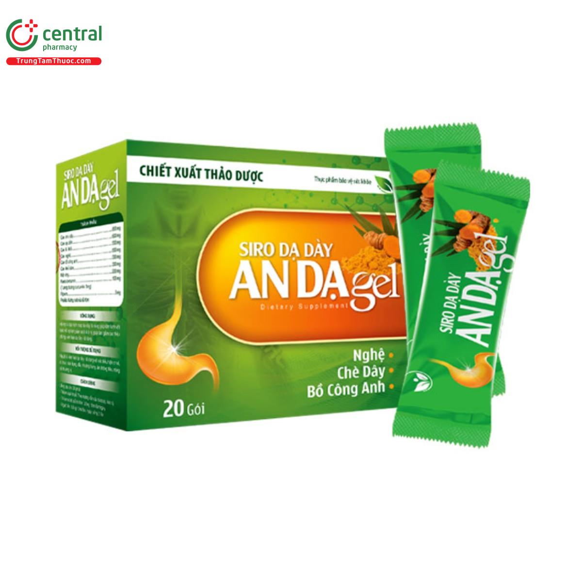 Siro dạ dày An Dạ Gel – An toàn, hiệu quả, bảo vệ sức khỏe dạ dày