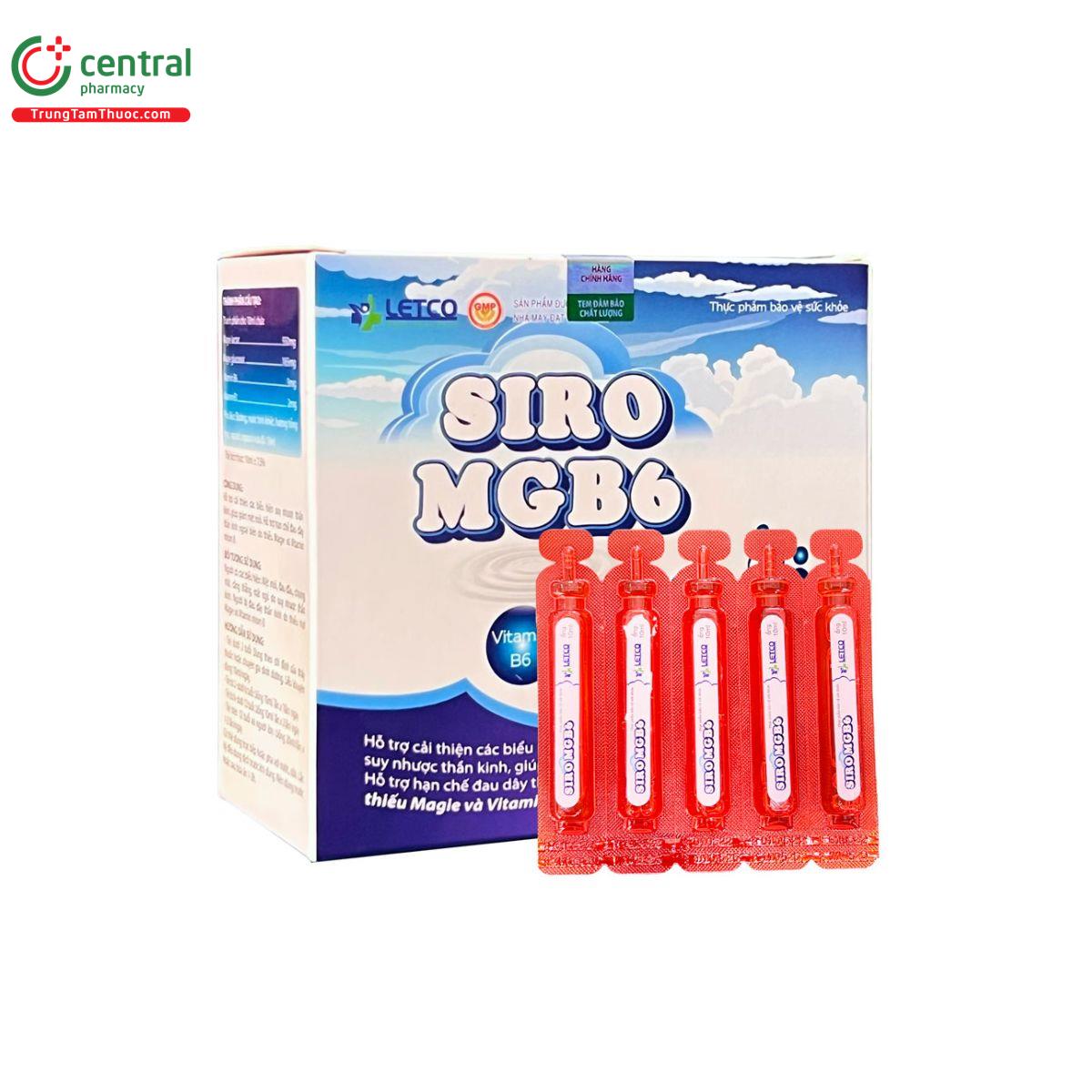 Siro MGB6 LETCO cải thiện các triệu chứng do suy nhược thần kinh