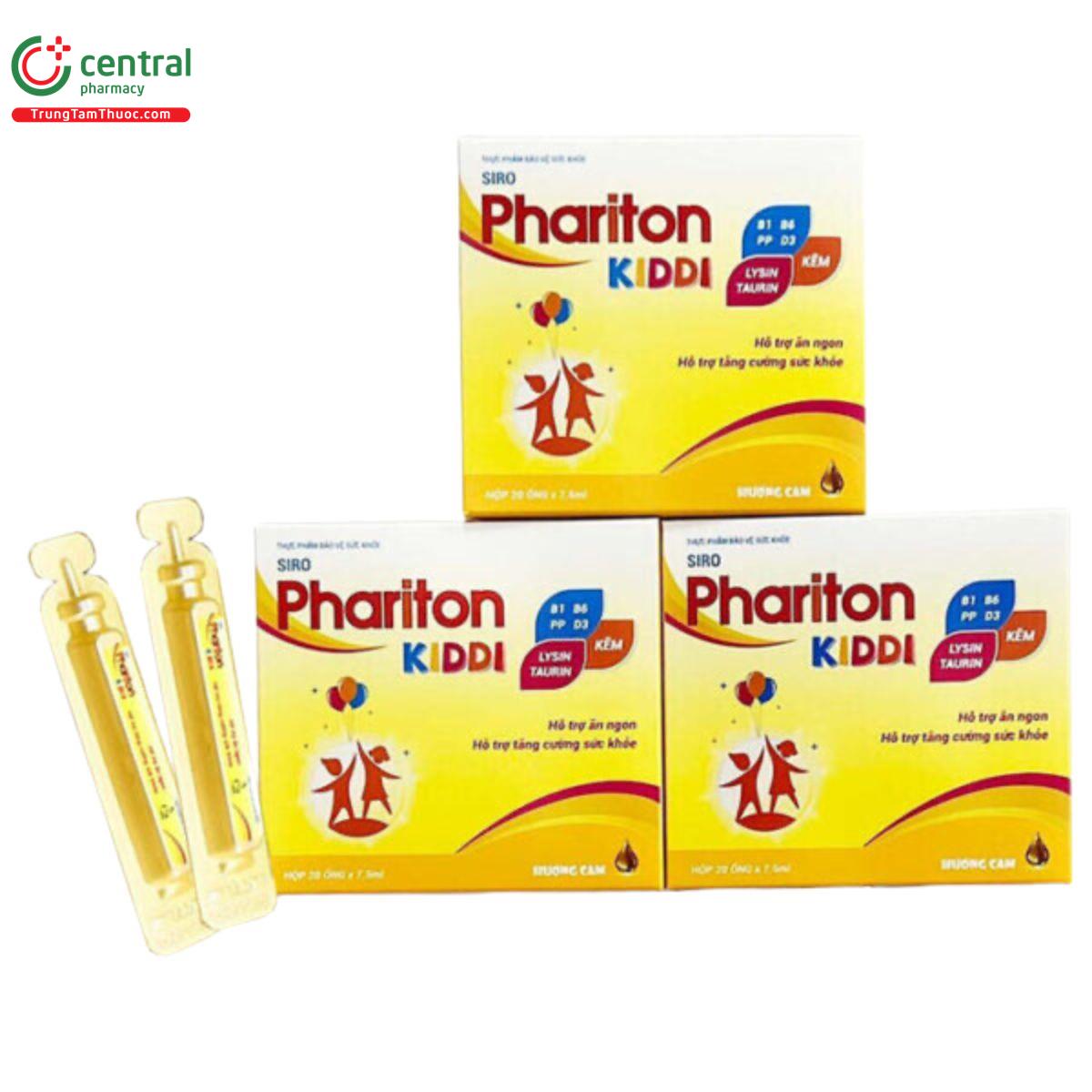 Thuốc Siro Phariton KIDDI hỗ trợ ăn ngon, tăng cường sức khoẻ
