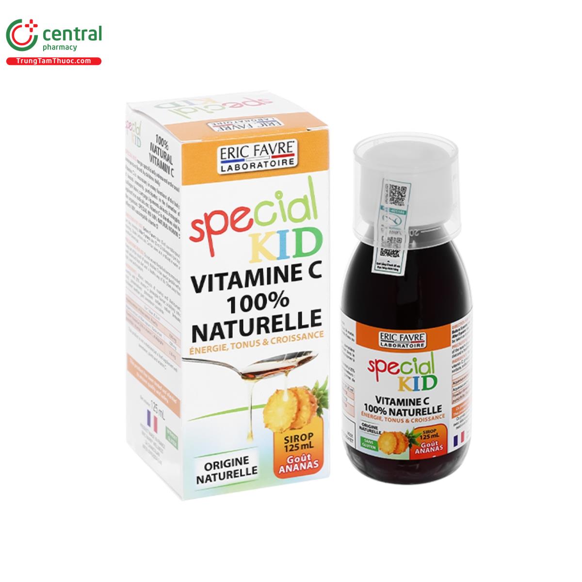 Thuốc Siro Special Kid Vitamine C 100% Naturelle - Tăng cường đề kháng