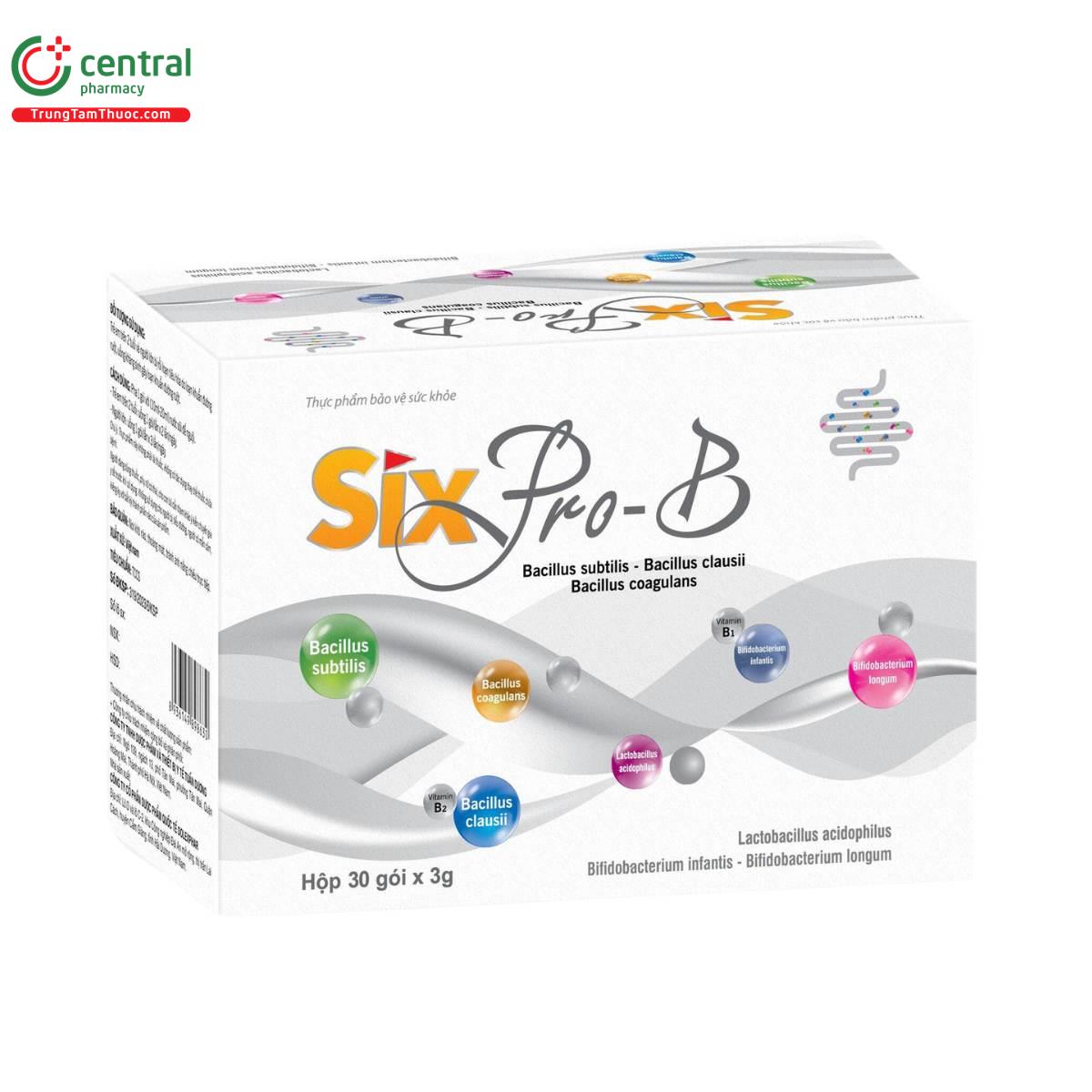 Thuốc Six Pro-B bổ sung lợi khuẩn cho đường ruột, cải thiện tiêu hoá