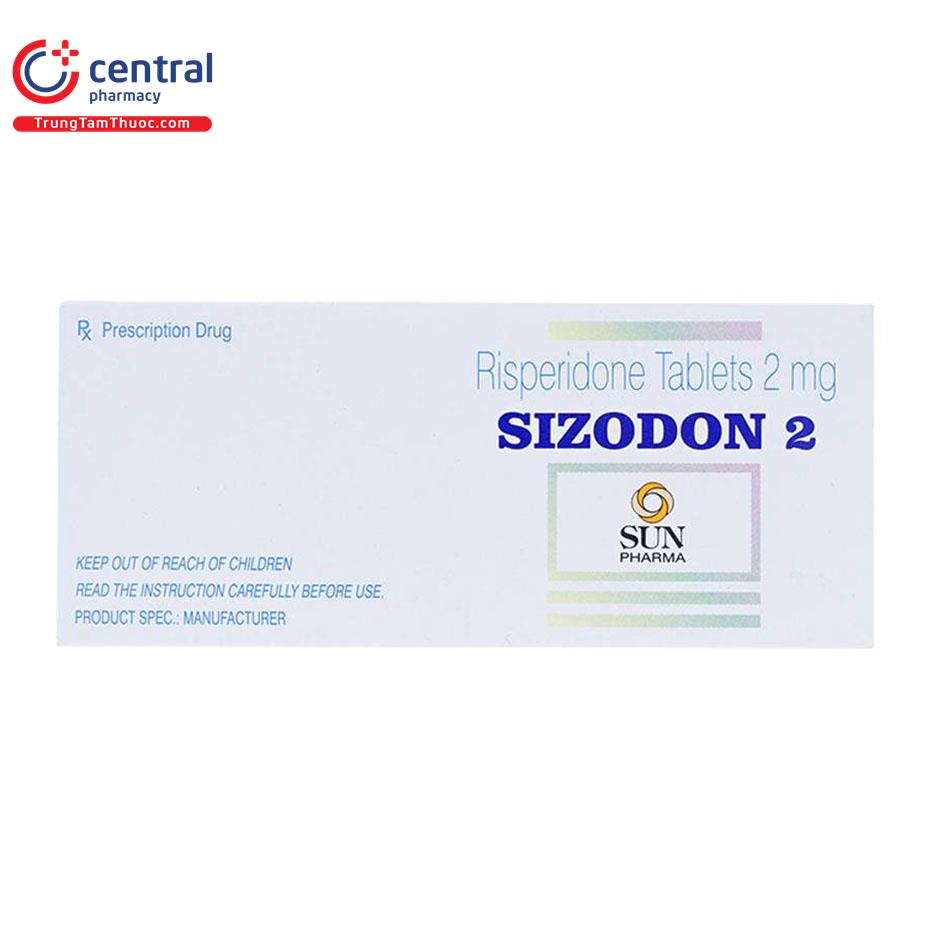 Thuốc Sizodon 2 - Điều trị tâm thần phân liệt cấp và mạn tính