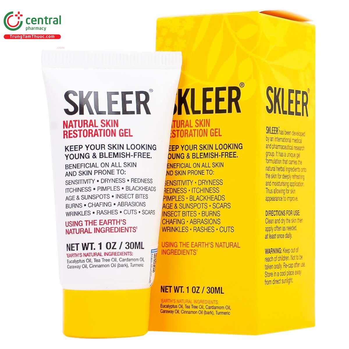 Gel Skleer Natural Skin Restoration dưỡng ẩm phục hồi da có giá bao nhiêu?