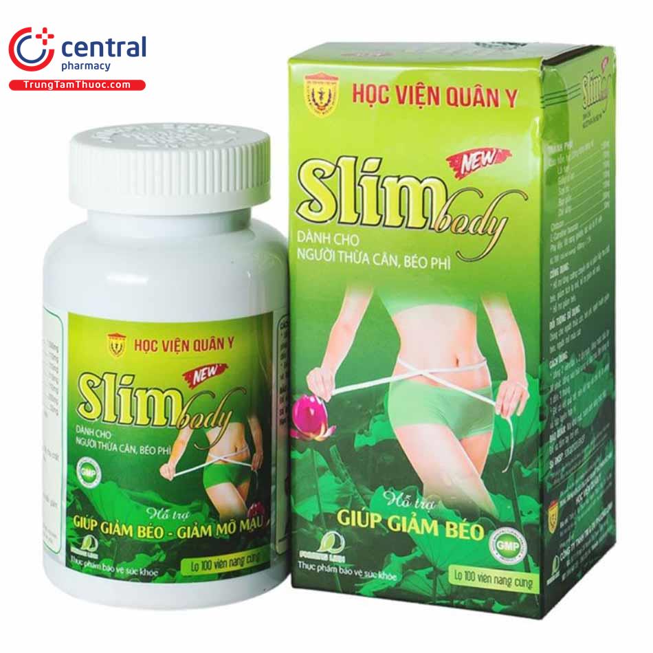 Thuốc Slim Body New - sản phẩm hỗ trợ giảm cân, giảm béo phì