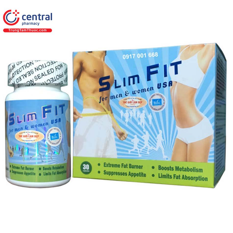 [CHÍNH HÃNG]Thuốc Slim Fit USA - thuốc giảm cân an toàn của Mỹ