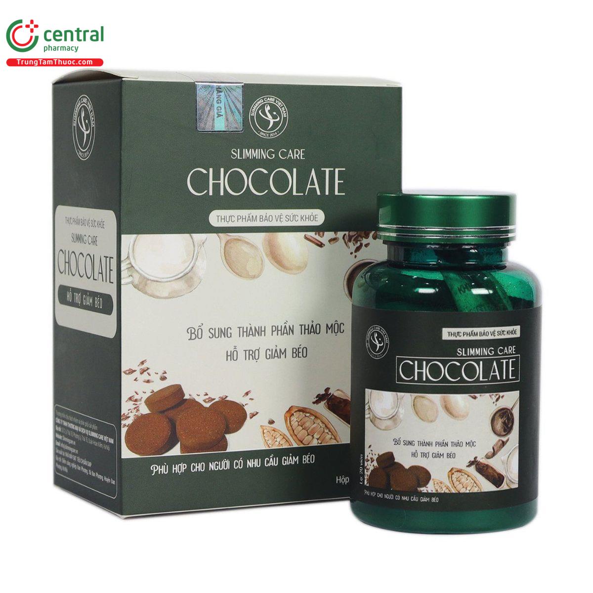 Slimming Care Chocolate tăng cường chuyển hóa chất béo; hỗ trợ giảm câm