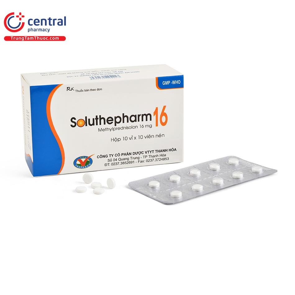 [CHÍNH HÃNG] Thuốc Soluthepharm 16 điều trị viêm hiệu quả