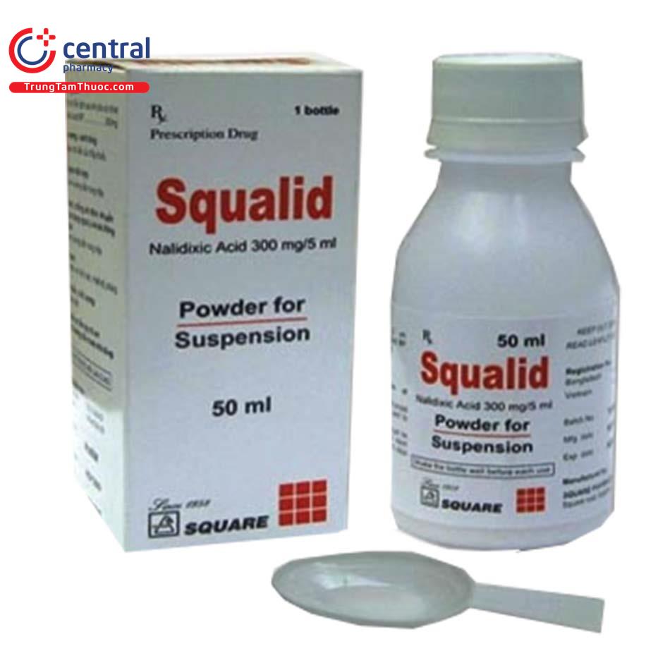 [CHÍNH HÃNG] Thuốc Squalid: công dụng, cách dùng và lưu ý sử dụng.