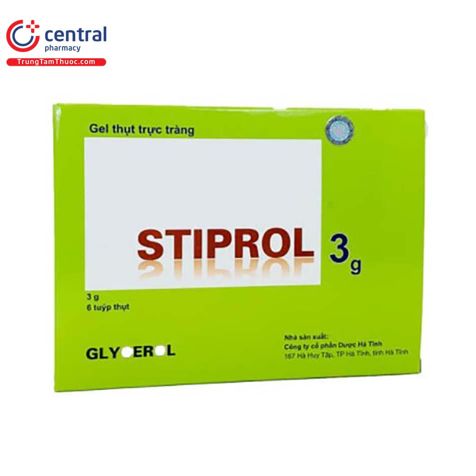 [CHÍNH HÃNG] Thuốc Stiprol 3g dạng thụt hỗ trợ điều trị táo bón