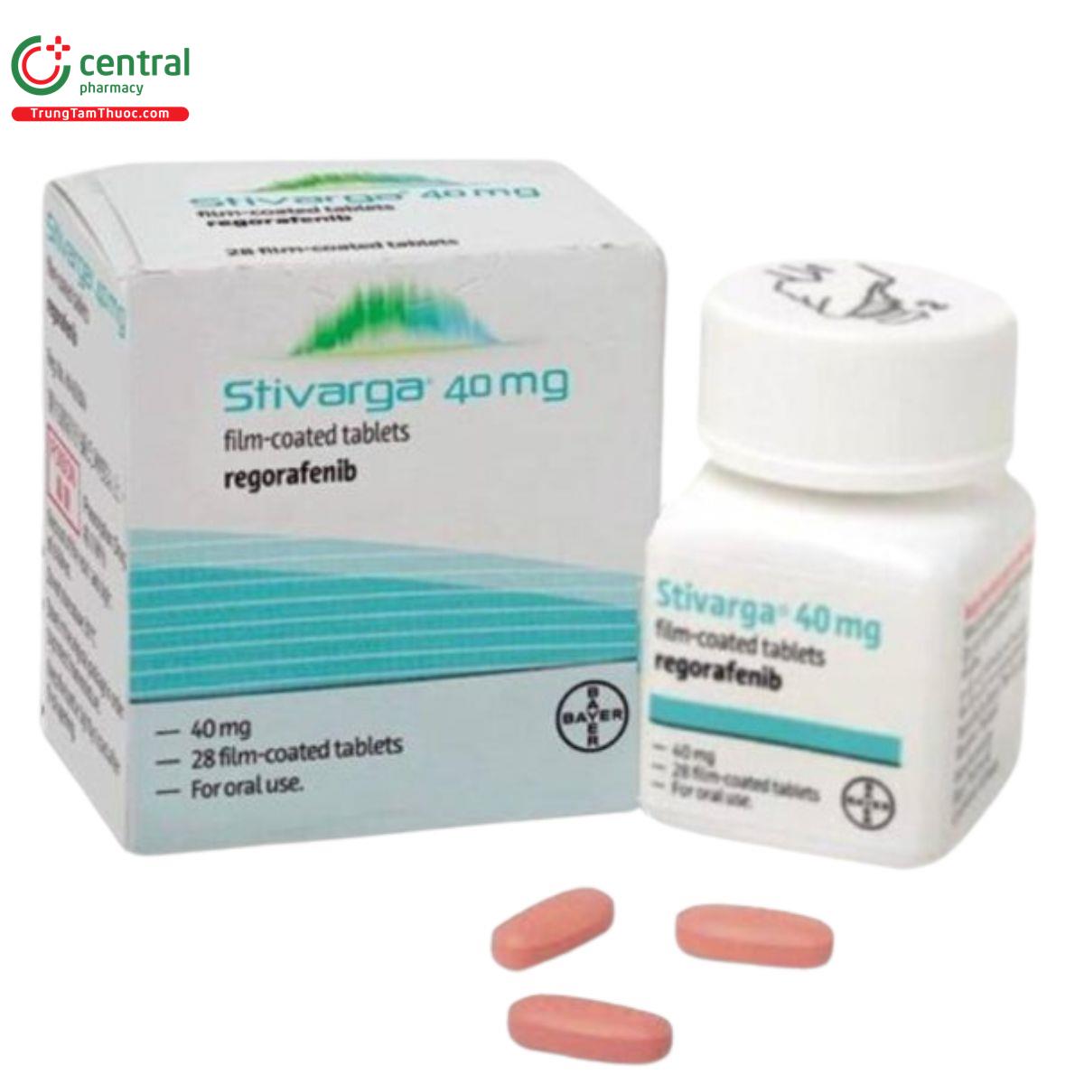 Thuốc Stivarga 40mg trị ung thư đại tràng di căn, biểu mô tế bào gan