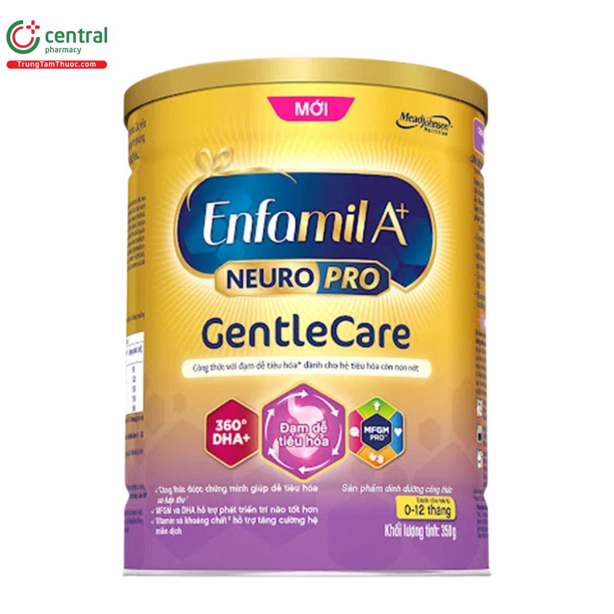 Sữa bột Enfamil A+ Neuro Pro GentleCare Mead Johnson - Tiêu hóa khỏe ...