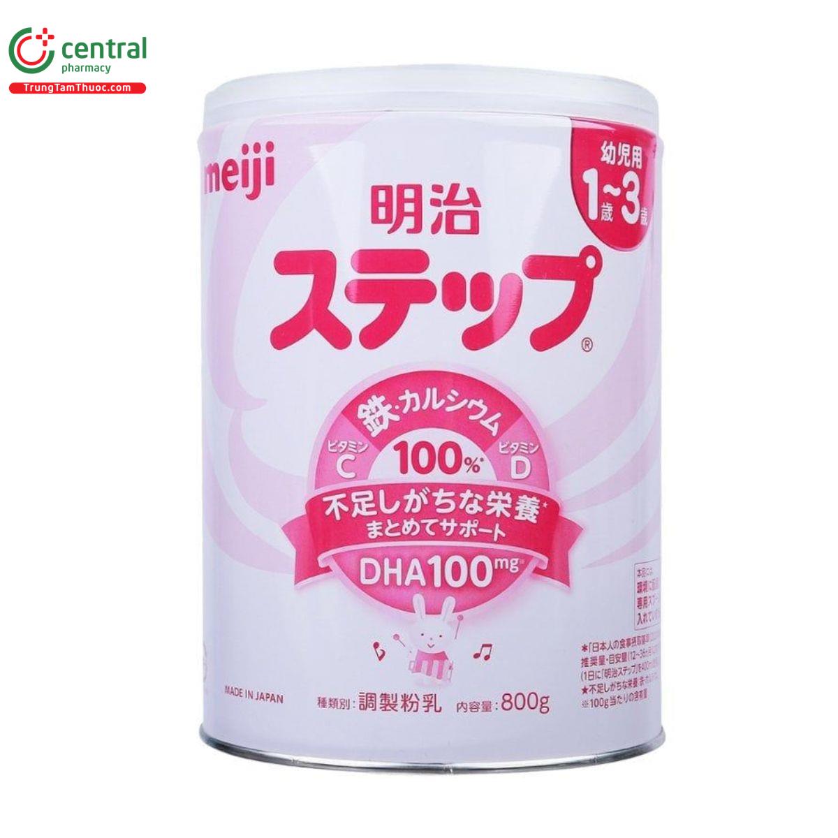 Sữa Meiji 1-3 nội địa Nhật bổ sung dinh dưỡng toàn diện cho trẻ nhỏ