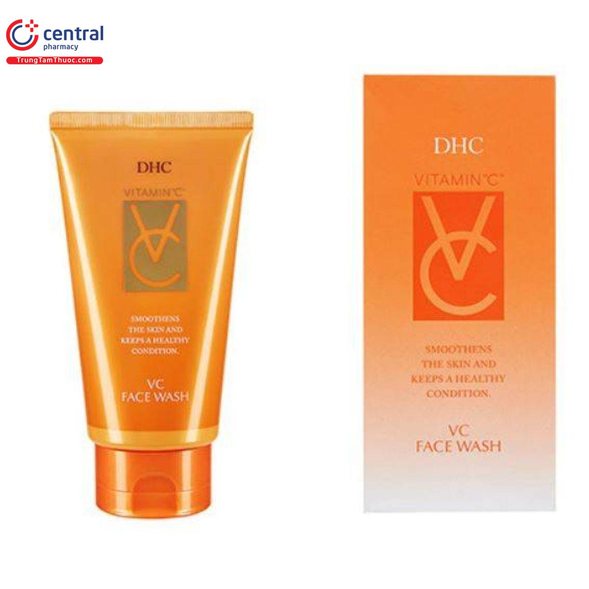[CHÍNH HÃNG] Sữa rửa mặt DHC VC Face Wash - Loại bỏ sạch nụi bẩn