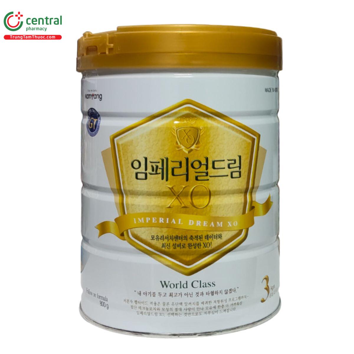 Sữa XO số 3 800g Hàn Quốc hỗ trợ sức khoẻ, trí óc cho trẻ 6 -12 tháng