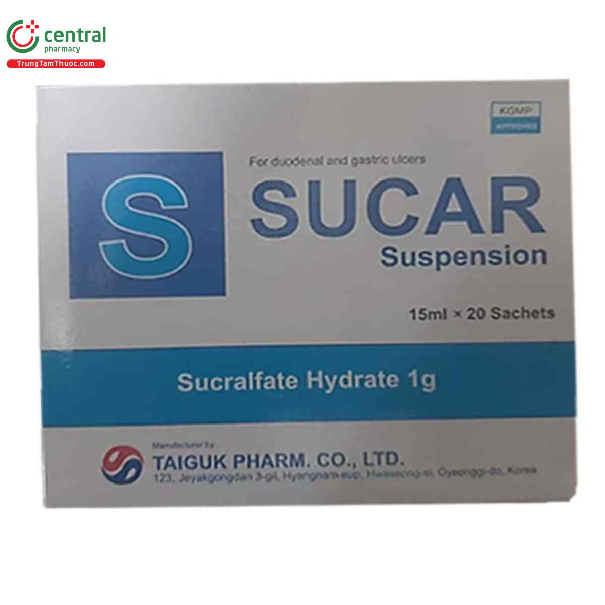 Thuốc Sucar Suspension điều trị bệnh loét dạ dày và tá tràng hiệu quả