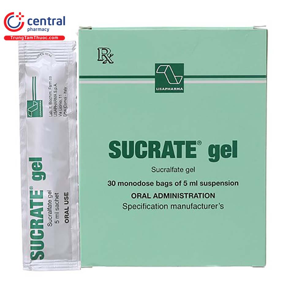 Thuốc Sucrate gel - Thuốc điều trị viêm loét dạ dày tá tràng