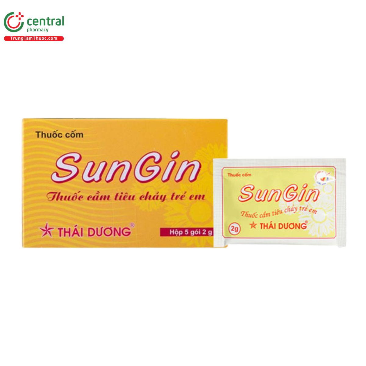 Thuốc SunGin Sao Thái Dương điều trị rối loạn tiêu hóa ở trẻ nhỏ