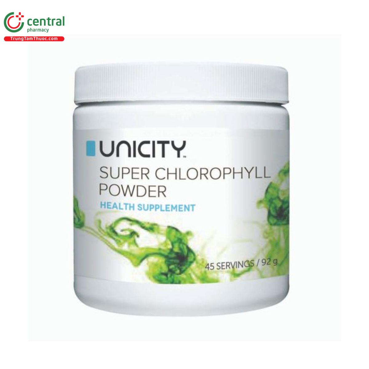 Thuốc Super Chlorophyll Powder Unicity - Hỗ trợ tăng cường sức khỏe