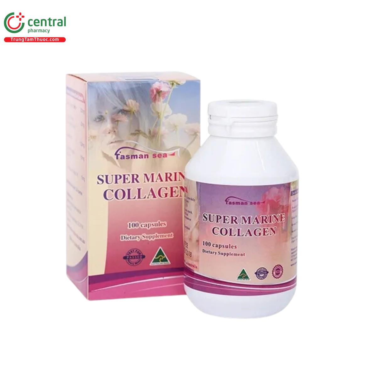 Super Marine Collagen - Hỗ trợ làm đẹp, làm chậm quá trình lão hoá da