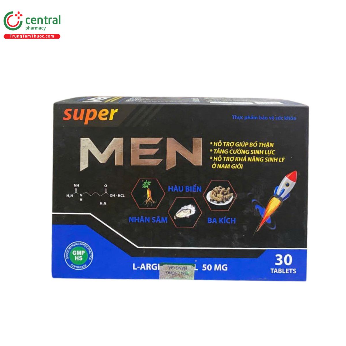 Thuốc Super Men hỗ trợ bổ thận, tăng cường sinh lý cho nam giới