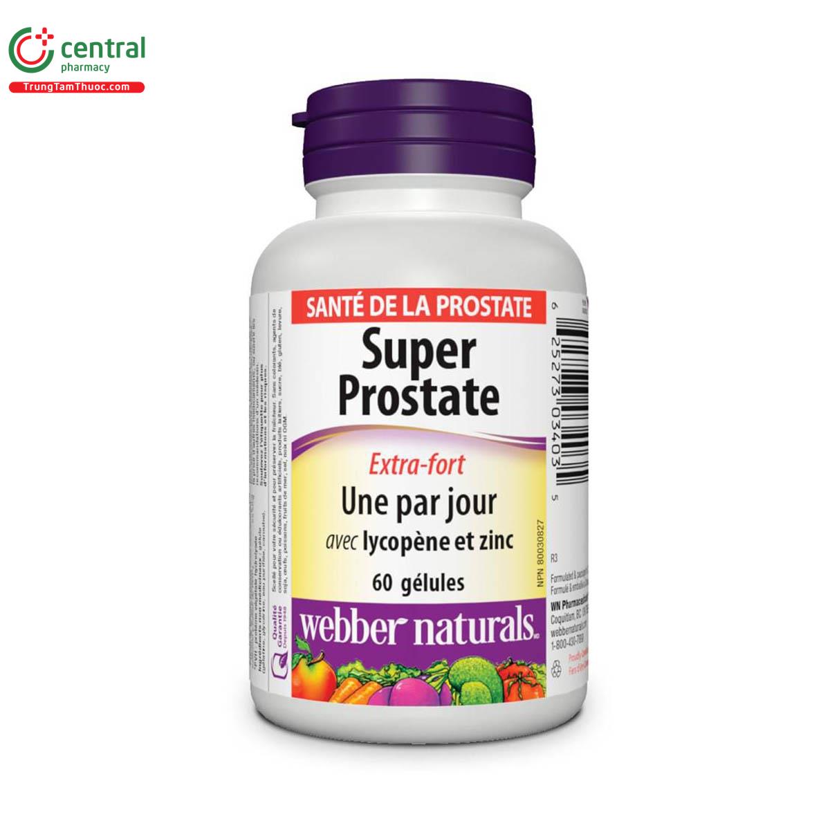 Thuốc Super Prostate 60 viên - Ngừa nguy cơ ung thư tiền liệt tuyến