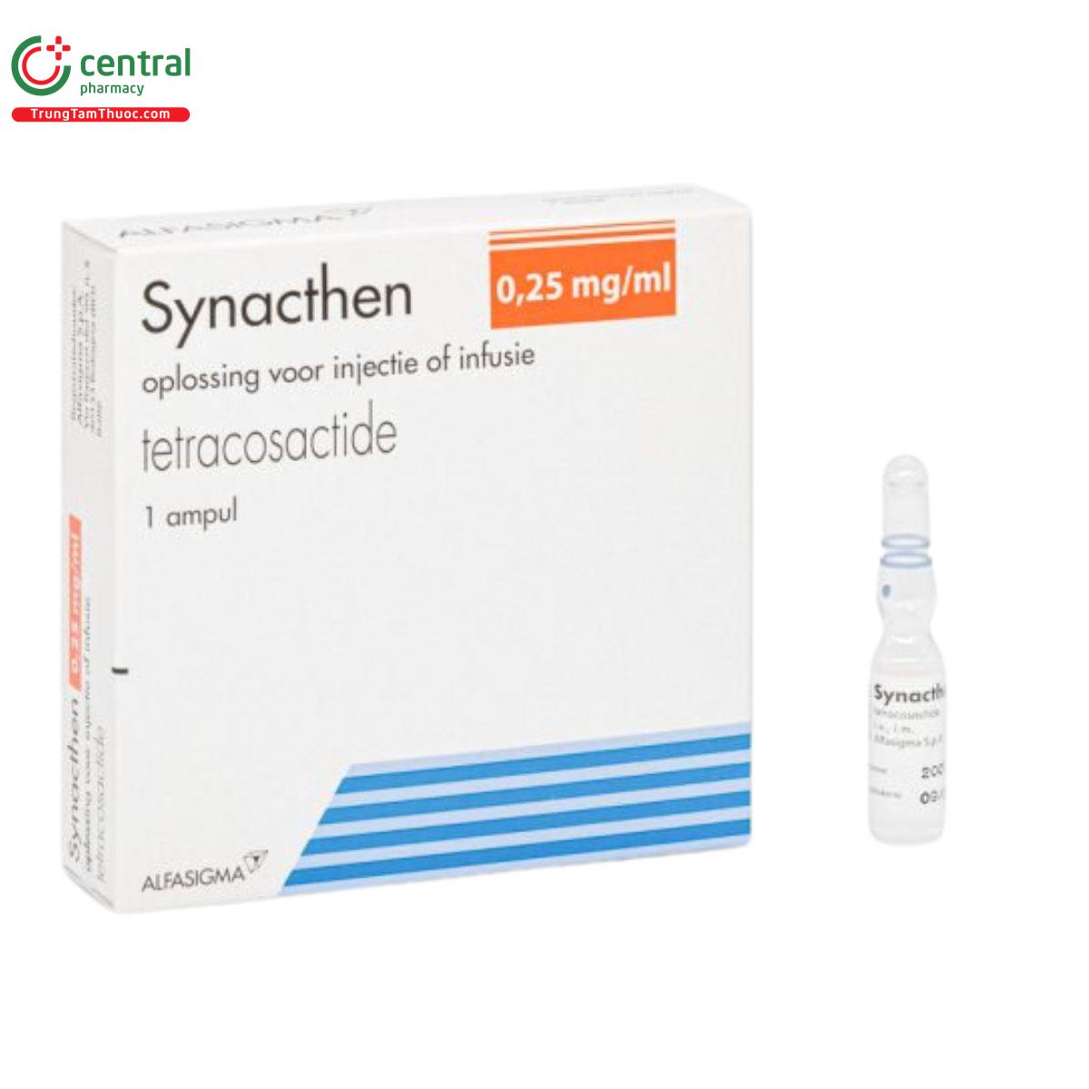 Thuốc Synacthen 0,25mg/ml Alfasigma hỗ trợ xác định chức năng thận