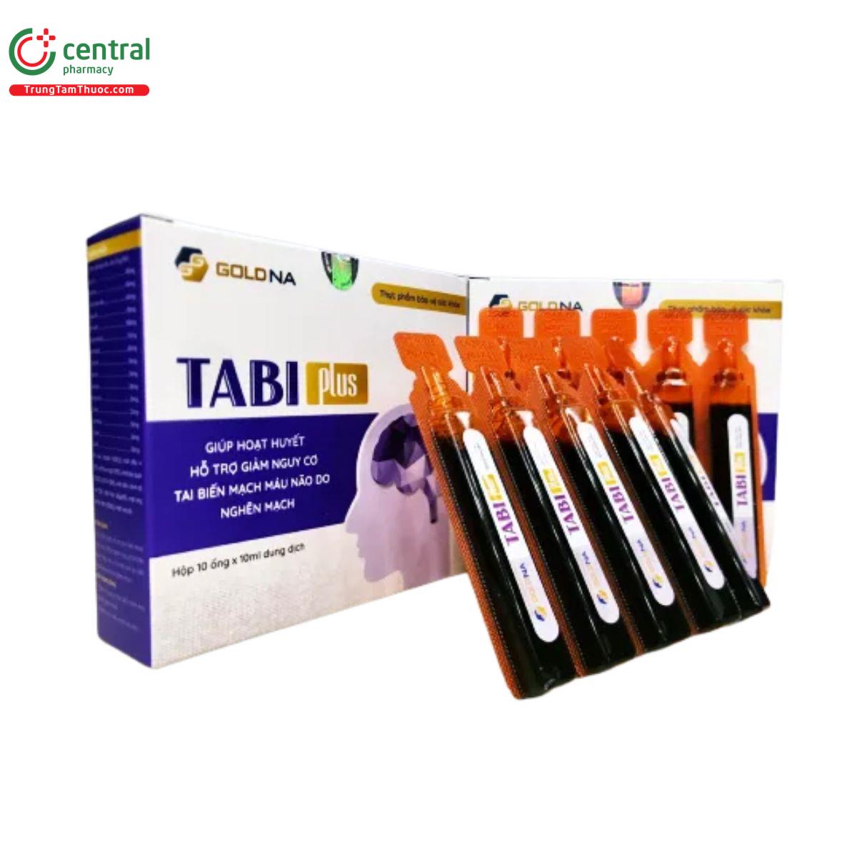 Thuốc Tabi Plus hỗ trợ hoạt huyết, làm giảm nguy cơ tai biến mạch máu não