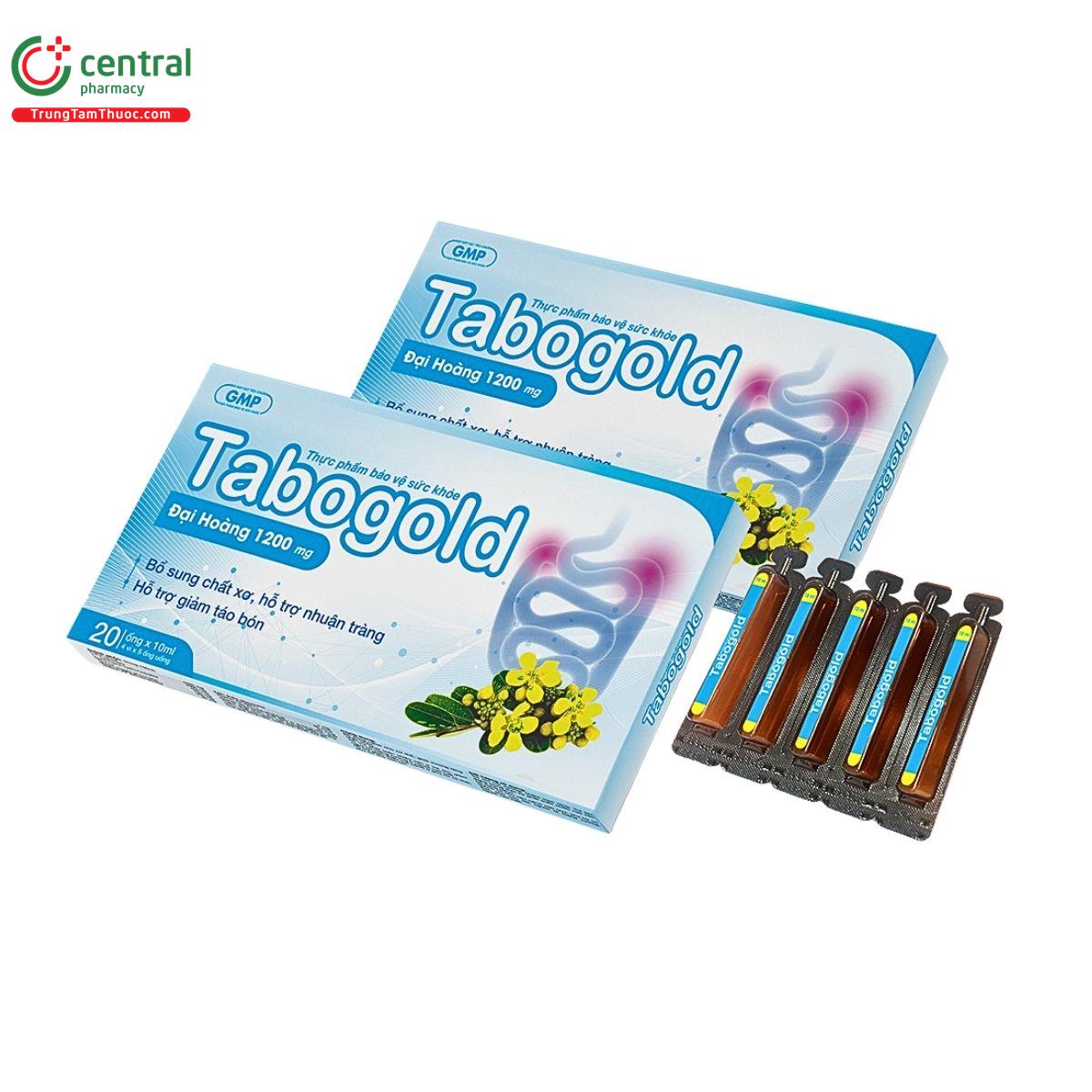 Tabogold - Hỗ trợ nhuận tràng và cải thiện tình trạng táo bón