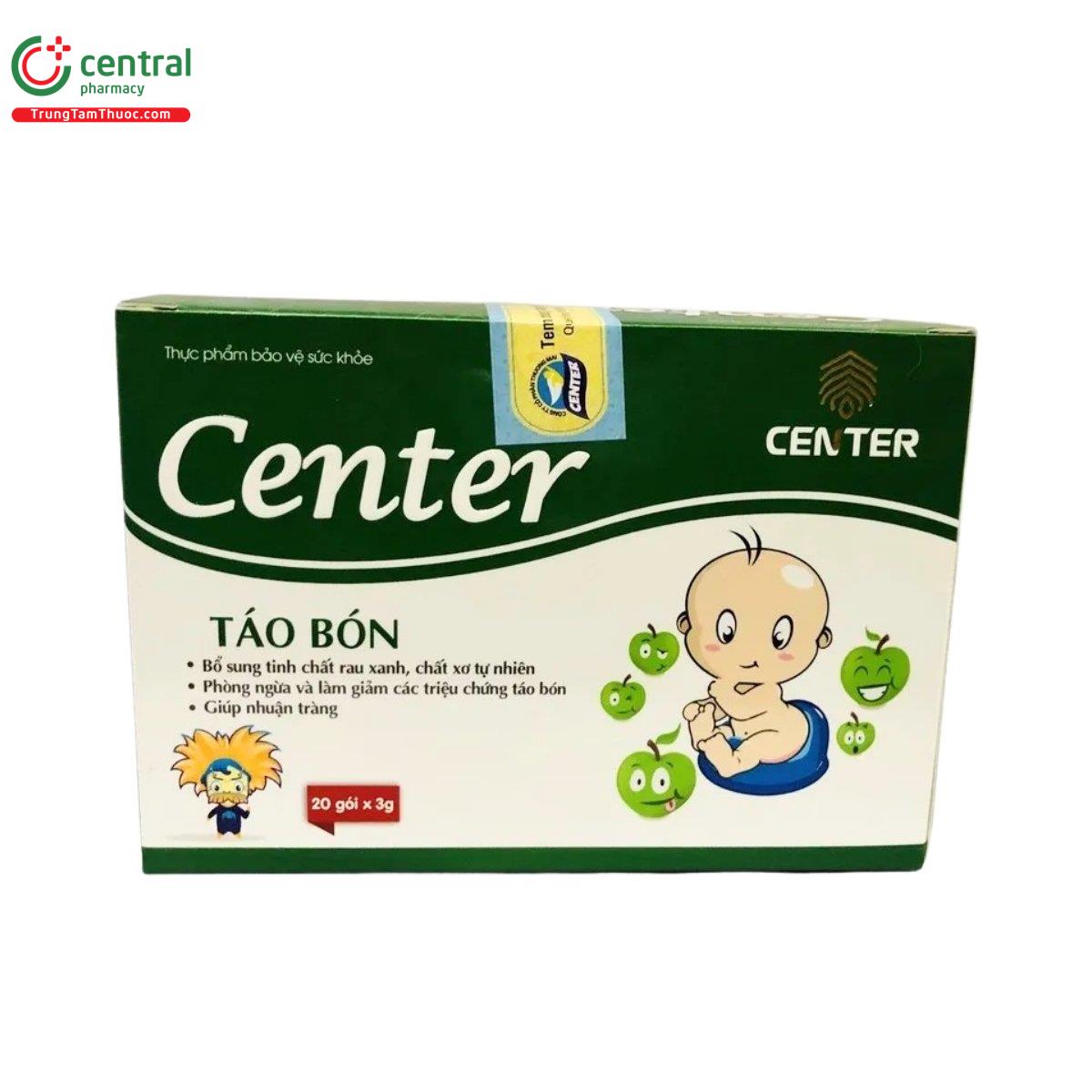 Tabon Center - Bổ sung chất xơ, hỗ trợ nhuận tràng, giảm táo bón