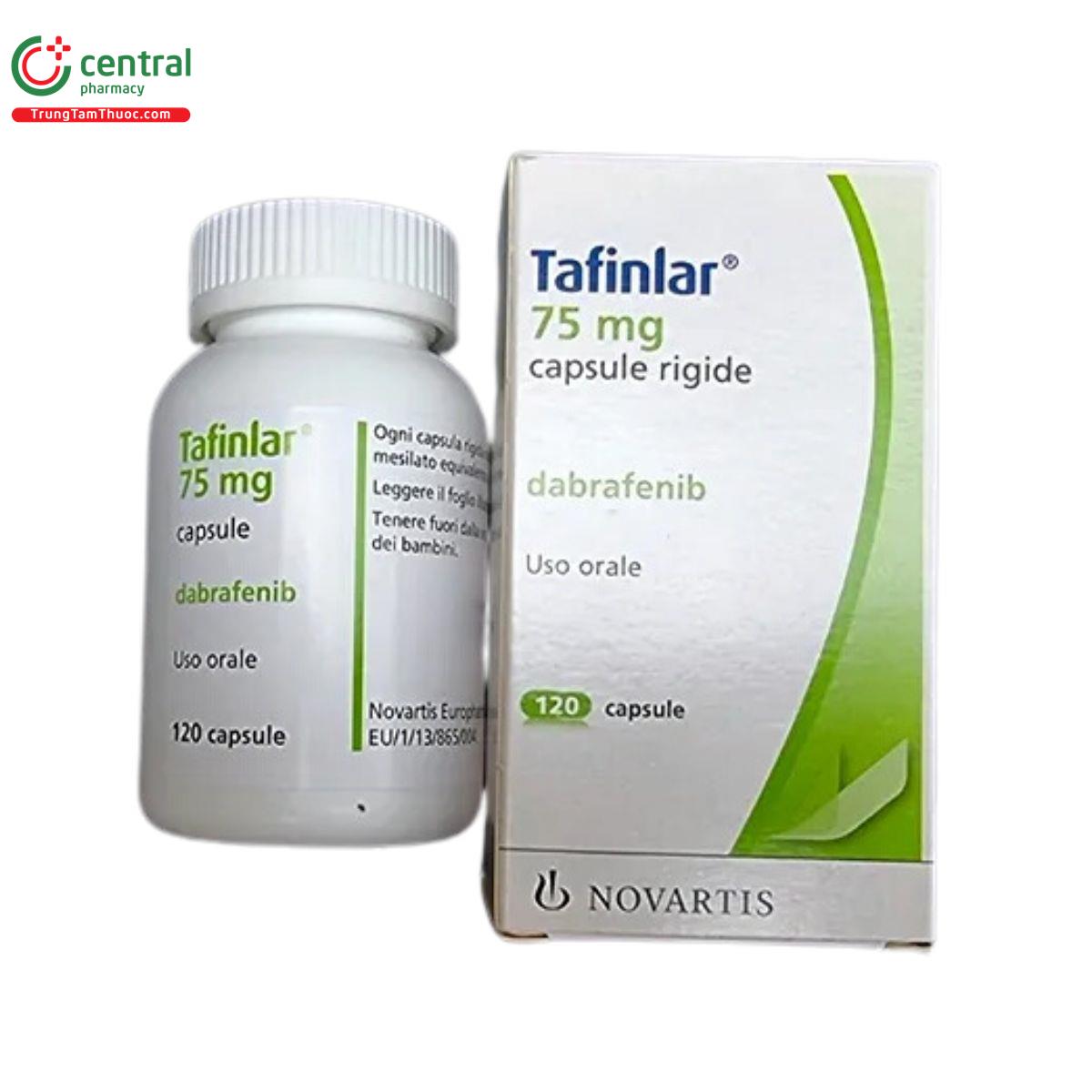 Thuốc Tafinlar 75mg điều trị ung thư tuyến giáp, ung thư phổi NSCLC